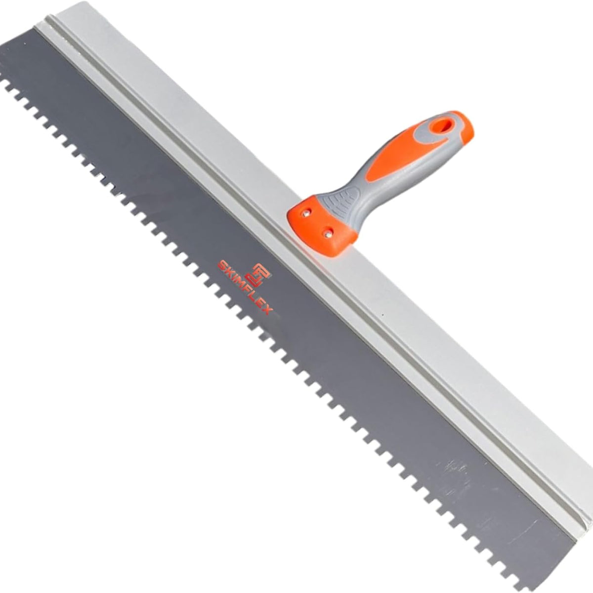 Serrated Plastering Spatula 600mm | Skimflex Pro Tools – PFT Wales