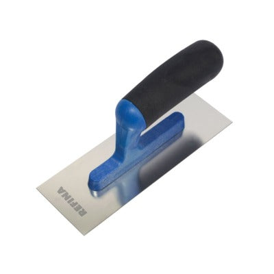 Refina Lightweight Mini Trowel 8" - Soft Handle, Narrow Stainless Steel ...