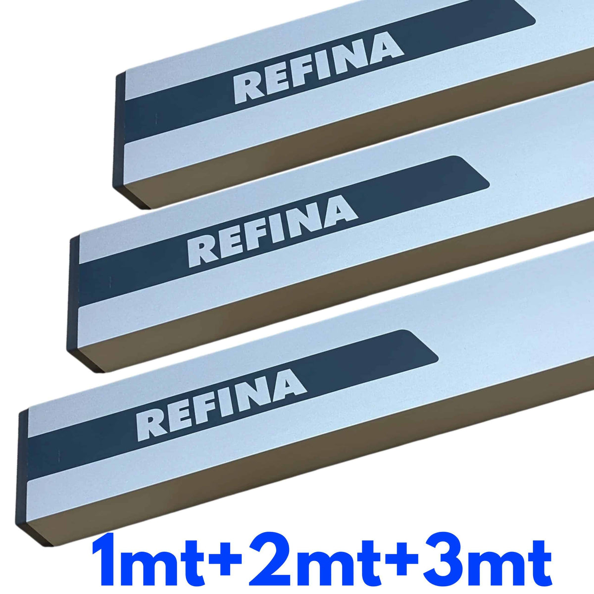 Refina HD Aluminium Screed laying Rule Bundle 1,2 & 3 Meter Rules – PFT ...